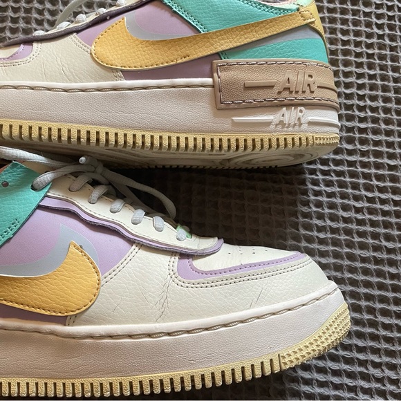 Nike | Shoes | Nike Af Shadow Pale Ivory Pastel Sneakers | Poshmark